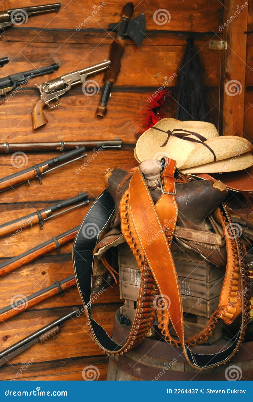 Western Display stock image. Image of hatchet, western - 2264437