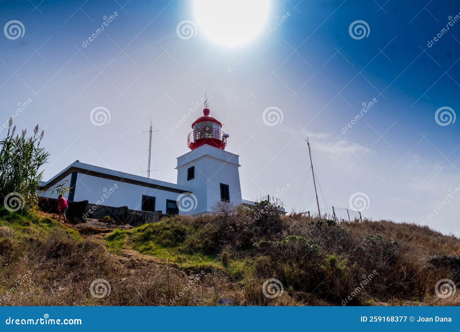 At the Western End of the Island of Madeira, the Lighthouse and Its ...