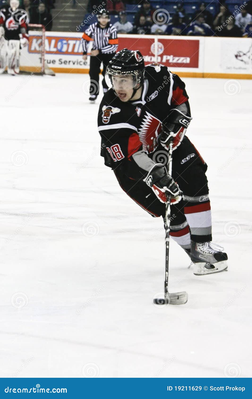 Western Hockey League (WHL) Game Editorial Stock Image - Image of ...
