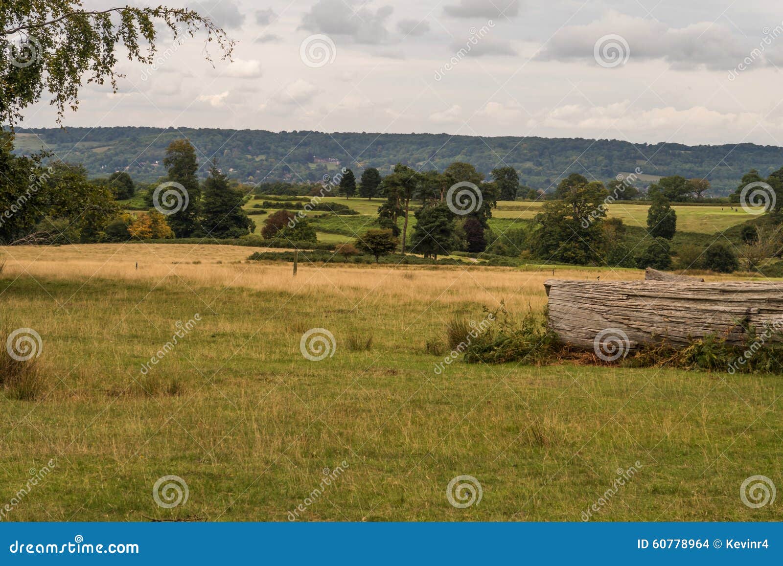 Western Kent Countryside Around Sevenoaks Stock Photo - Image of park ...