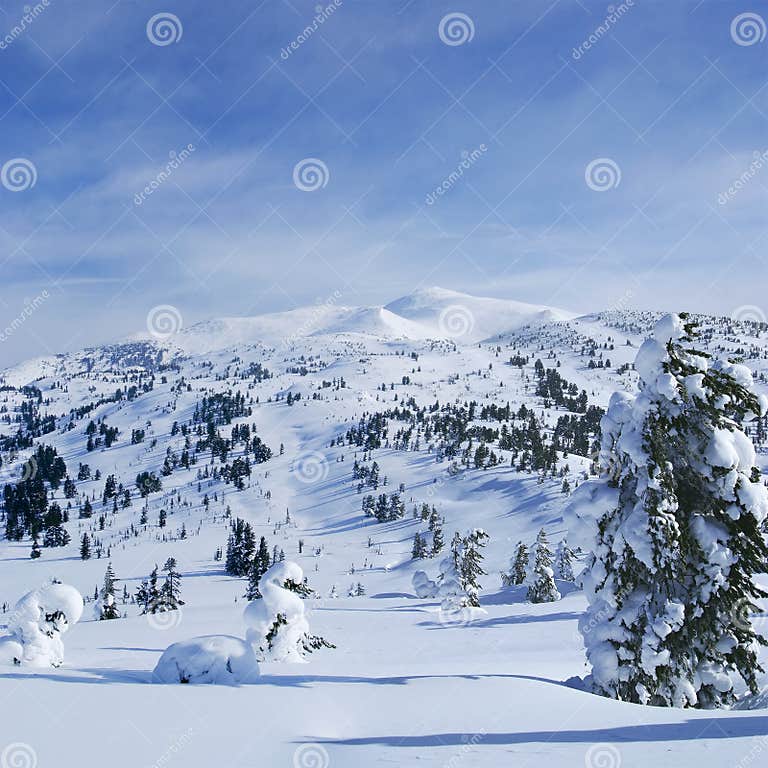 Western mountains. stock photo. Image of clouds, cold - 17625162