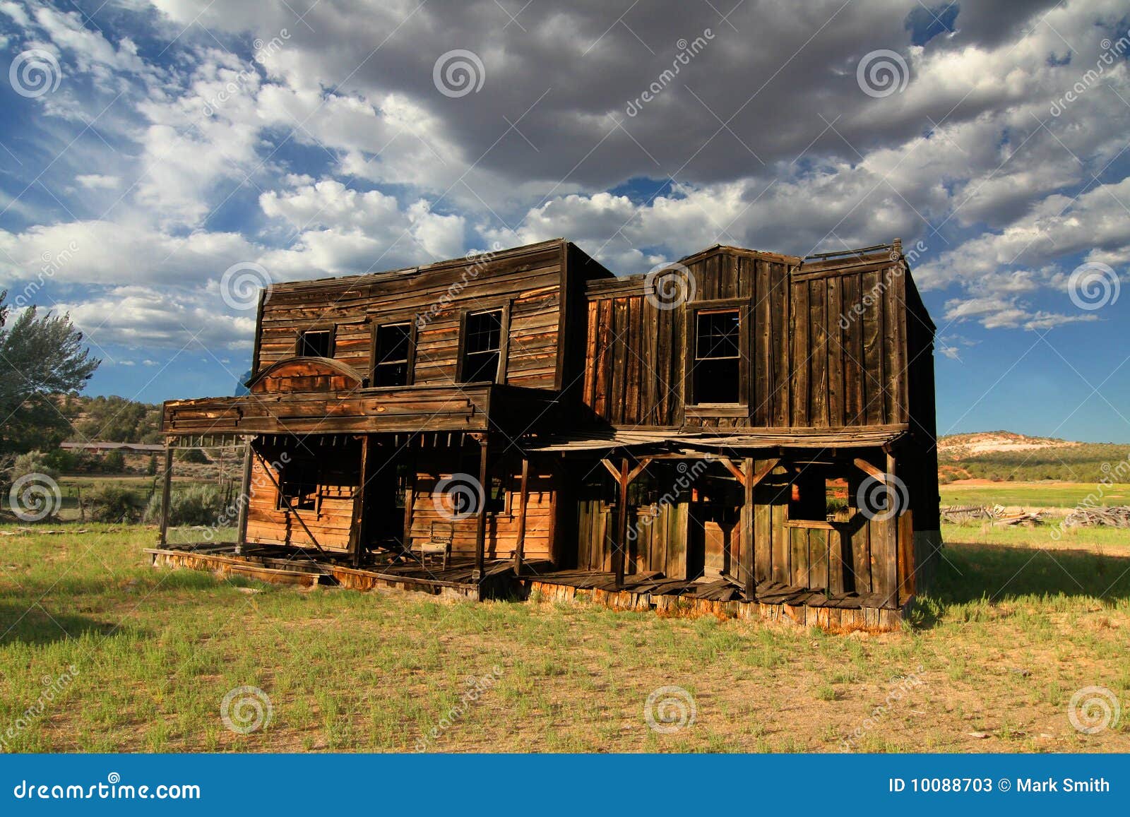 Western movie set stock image. Image of landscape, outdoors - 10088703