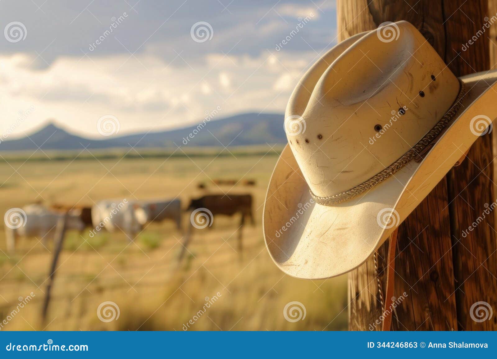 Old Western Ranch Gate Royalty-Free Stock Photo | CartoonDealer.com ...