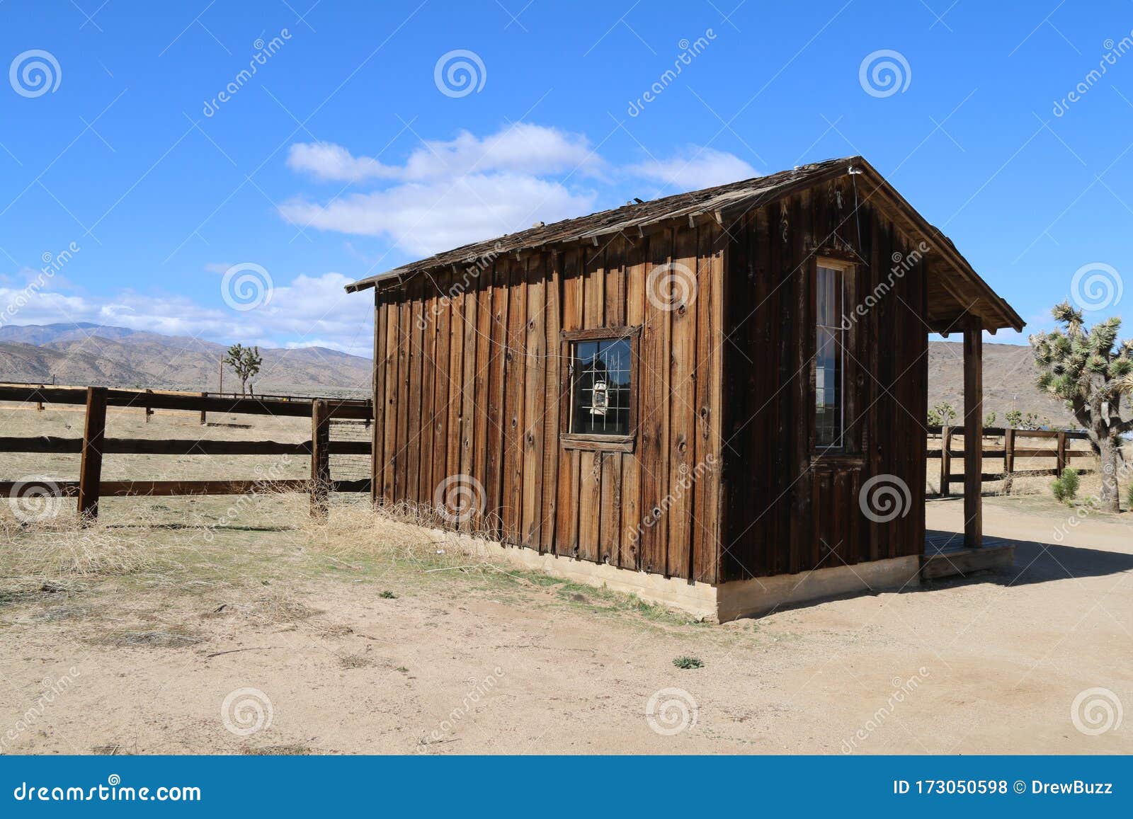Western Ranch Stables Corral Shed Stock Photo - Image of open, fence ...