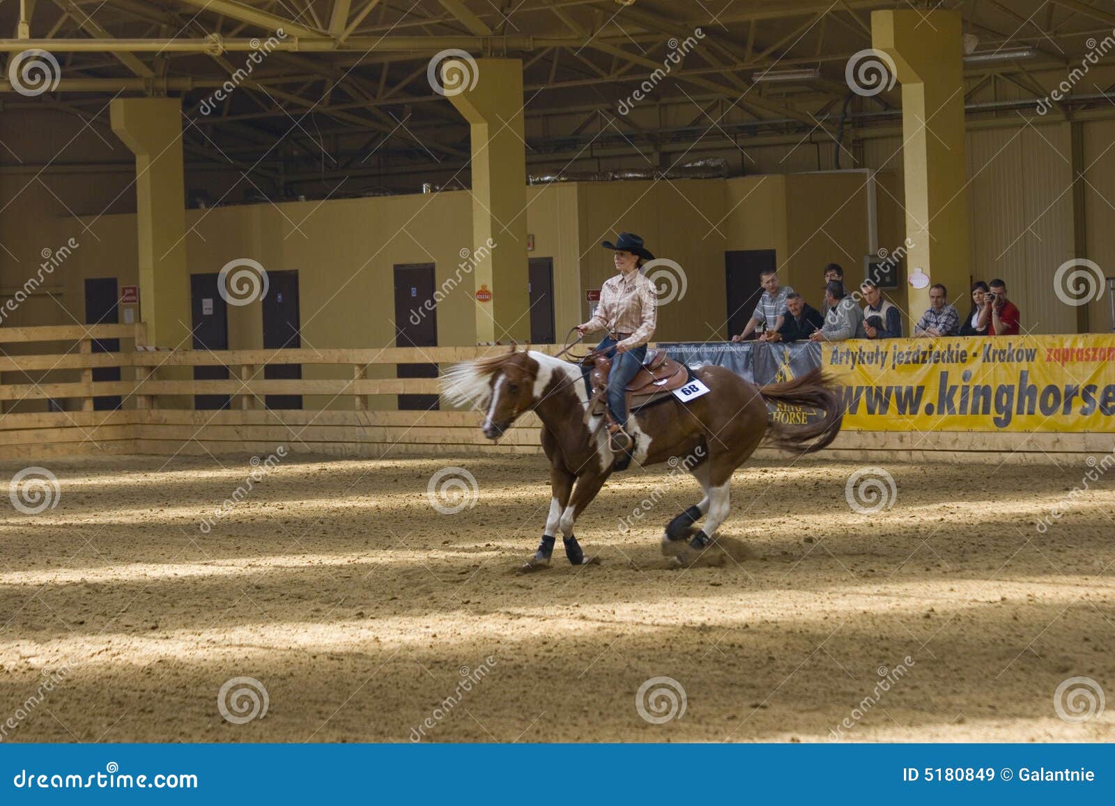 Western riding competition editorial stock image. Image of reining ...