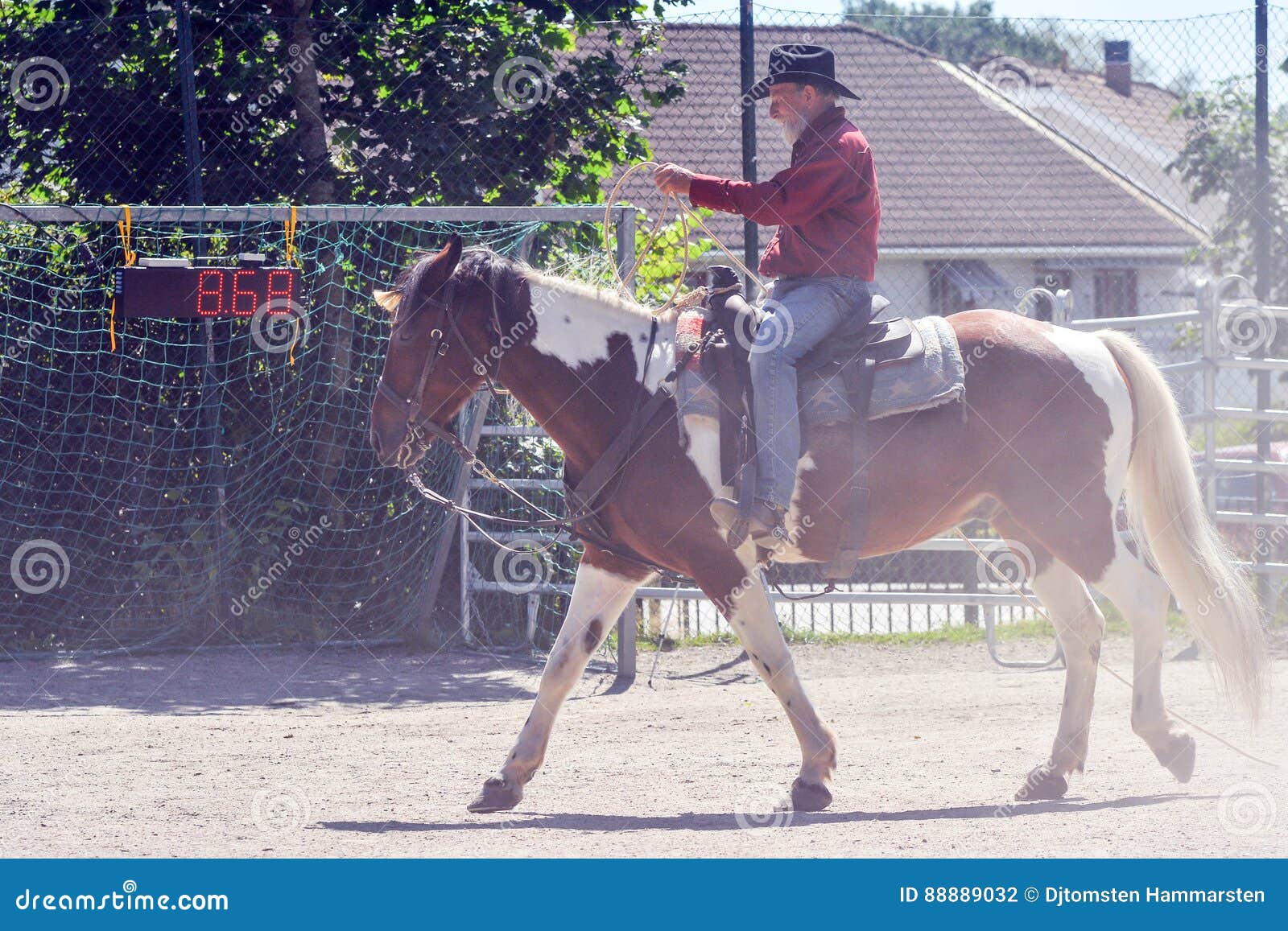 Western rodeo show editorial photography. Image of rope - 88889032