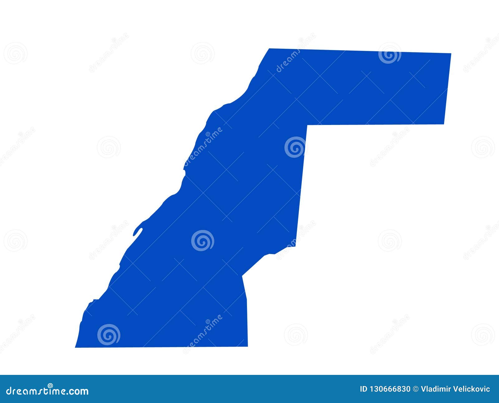 Western Sahara Map - Disputed Territory in the Maghreb Region of North ...