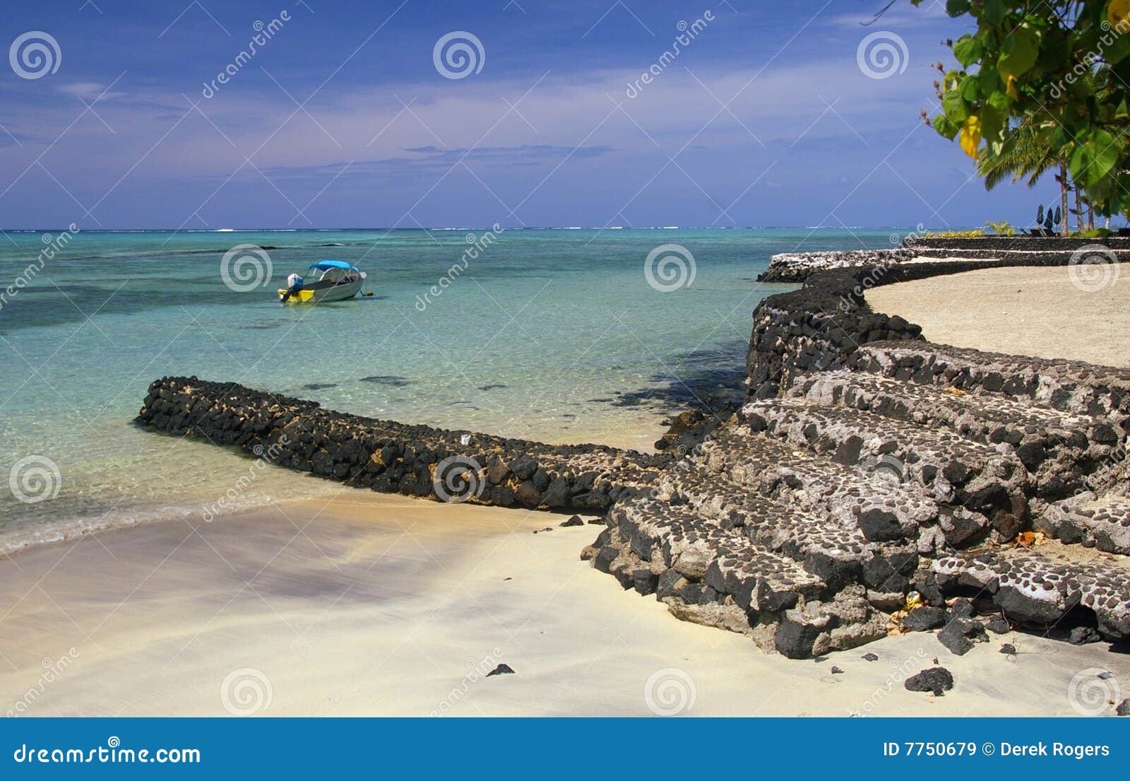 Western Samoa beachscape stock image. Image of apia, tide - 7750679