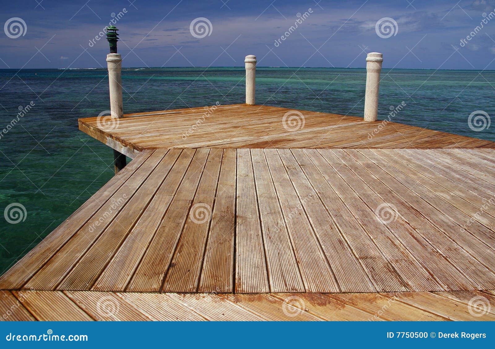 Western Samoa - jetty stock photo. Image of pier, deck - 7750500