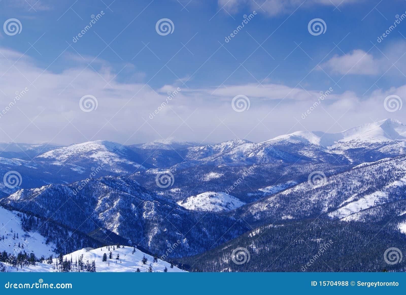 Western Sayan mountains. stock photo. Image of season - 15704988