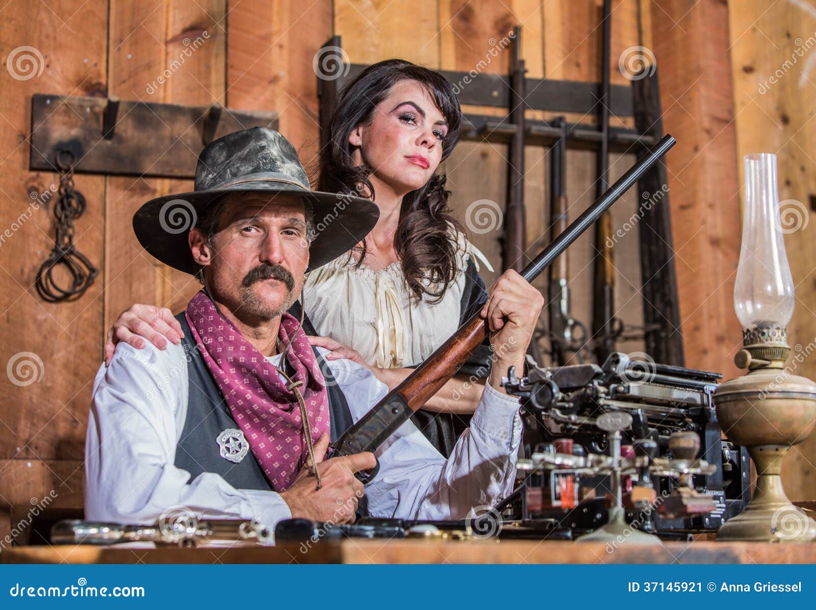 Western Sheriff Royalty-Free Stock Photography | CartoonDealer.com ...