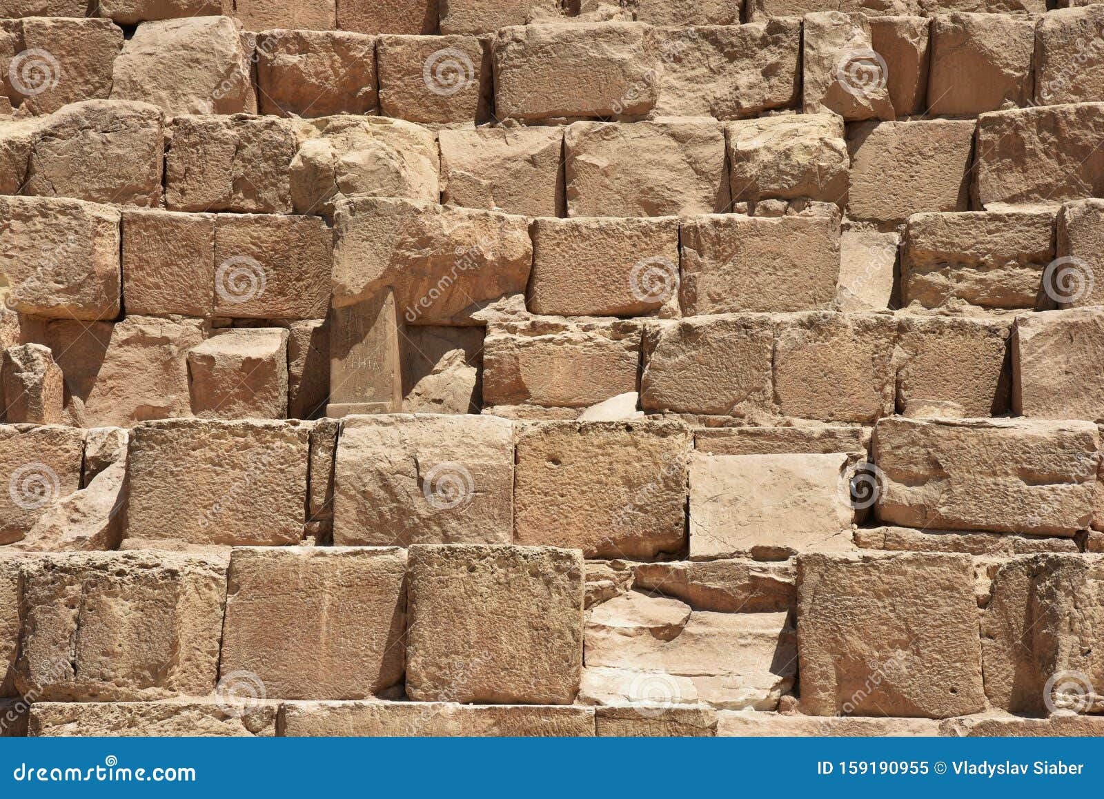 Western Side of Pyramid of Khufu or the Pyramid of Cheop, the Oldest ...