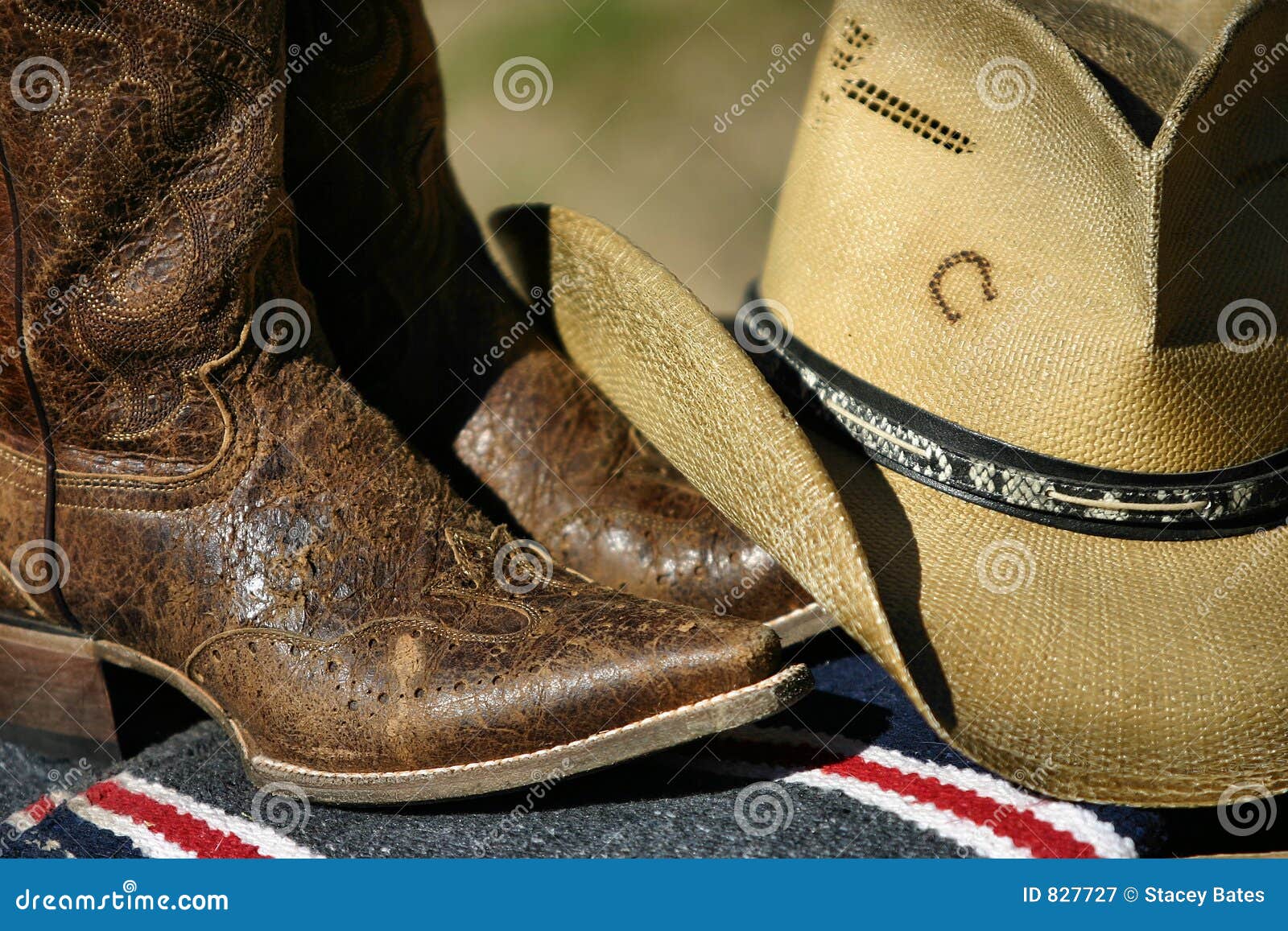 Western Still Life in Color Stock Image - Image of horseshoe, boots: 827727