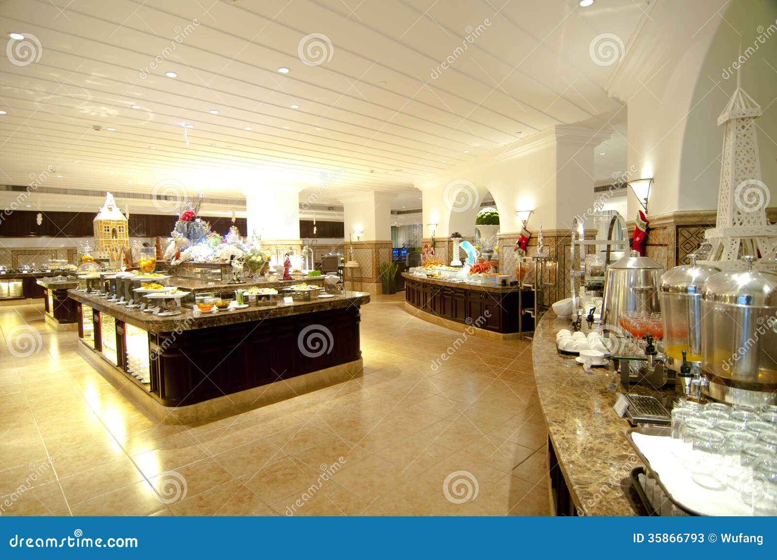 Western-style food buffet stock image. Image of celebration - 35866793