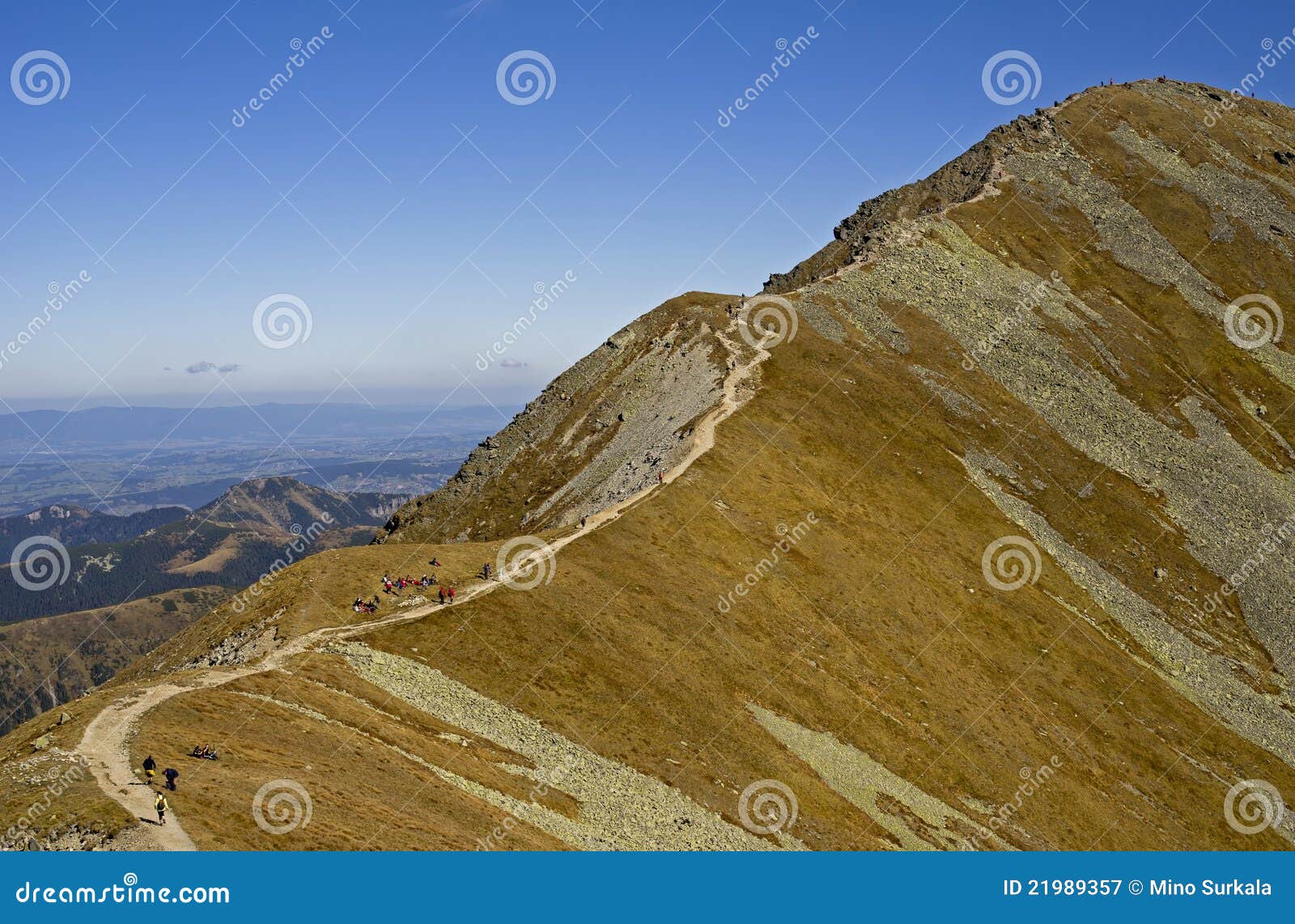 Western Tatras stock image. Image of nature, blue, path - 21989357