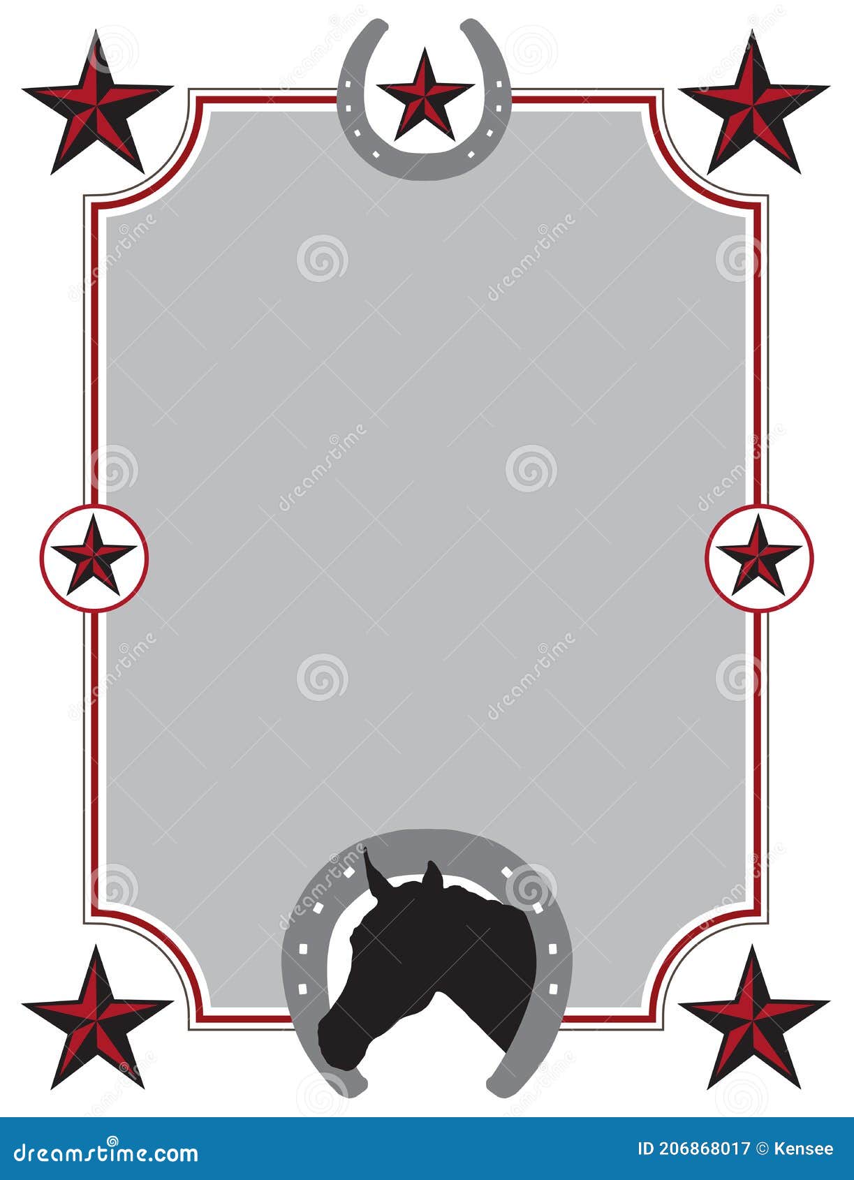 Western Themed Border