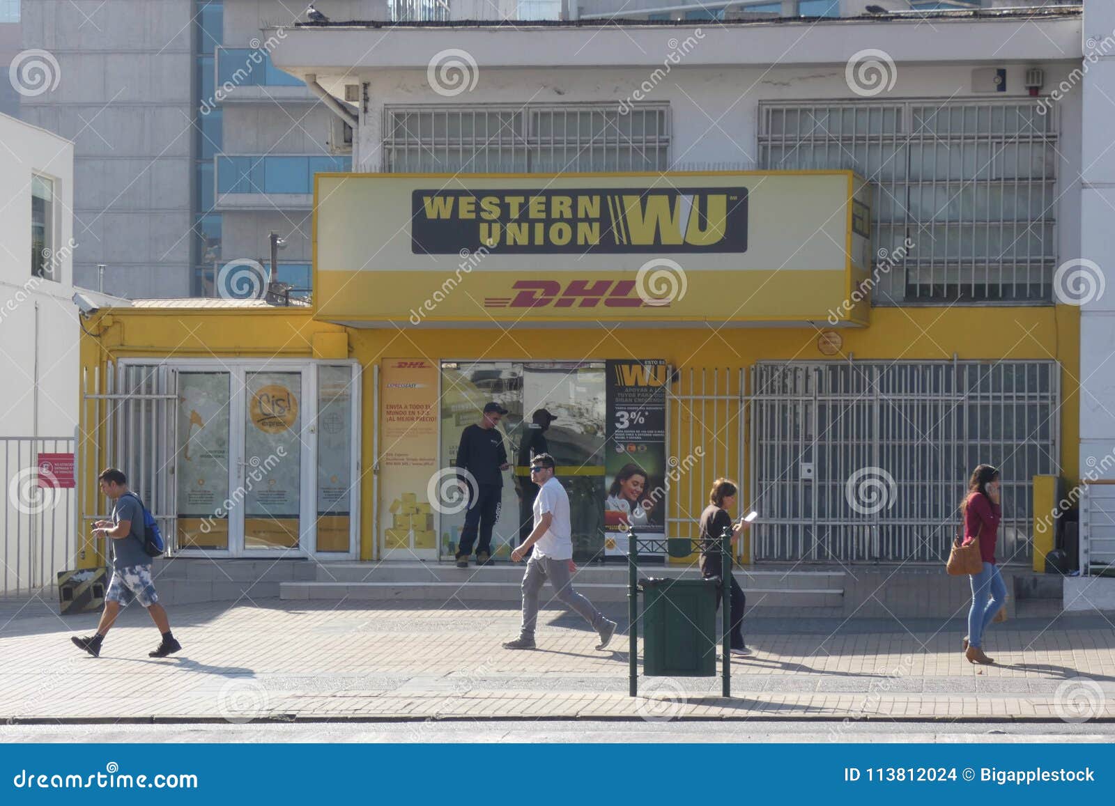 Western Union imagen de archivo editorial. Imagen de servicios - 113812024