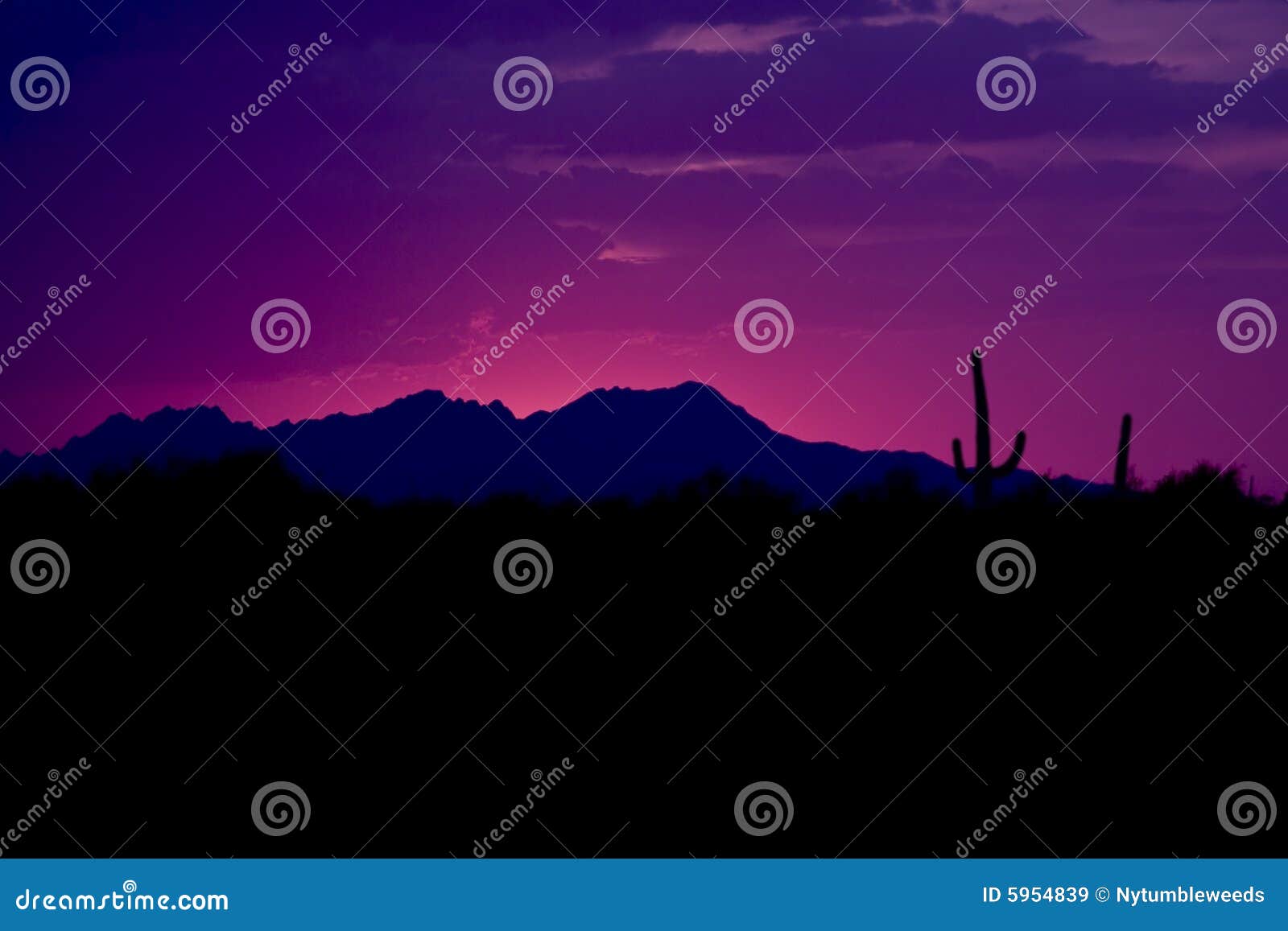 Western USA Sunset stock image. Image of horizon, southwest - 5954839