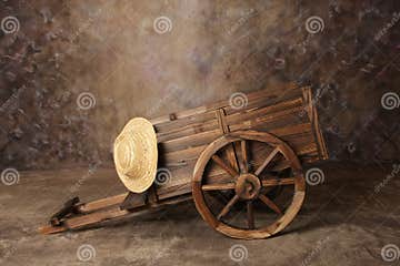 Western Wagon Cart stock photo. Image of prop, vintage - 13048708