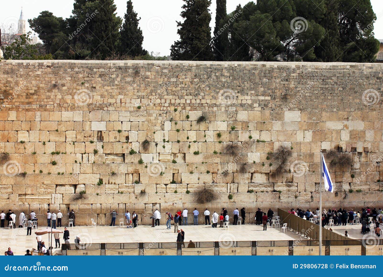 Western Wall, Jerusalem , Israel Editorial Stock Photo - Image of ...