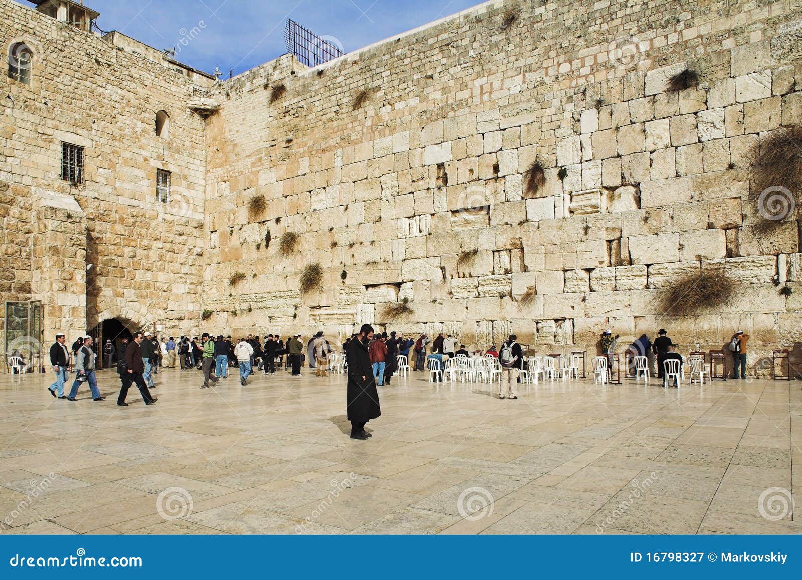Western Wall in Jerusalem editorial photography. Image of pray - 16798327