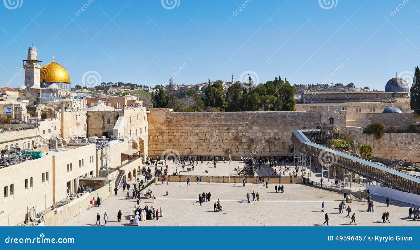 The Western Wall in Jerusalem Editorial Photography - Image of ...