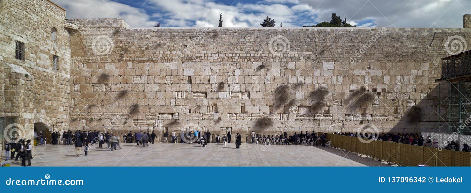 Western Wall, Jerusalem, Israel - Panoramic View Editorial Photography ...