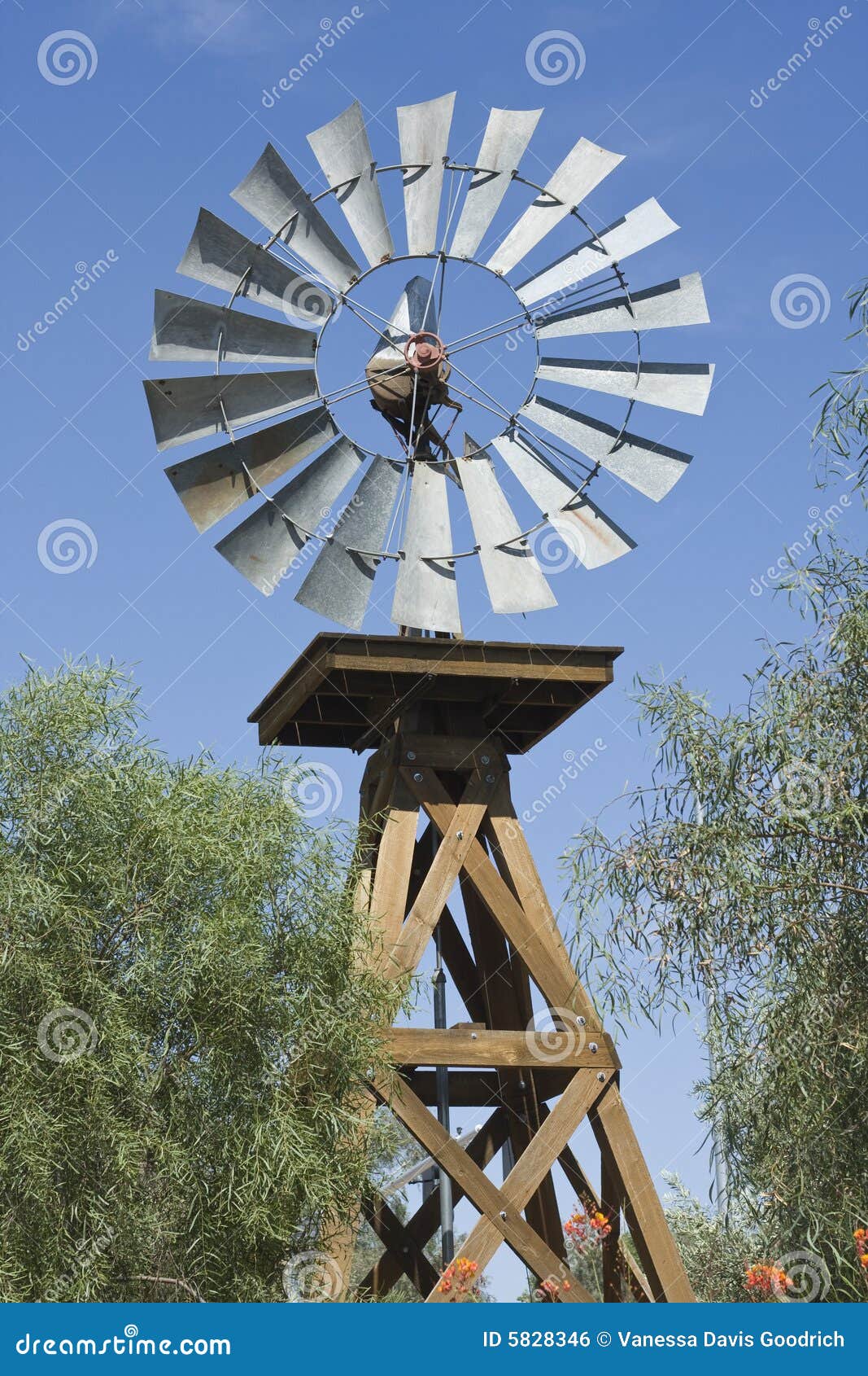 Western windmill stock photo. Image of turning, environment - 5828346