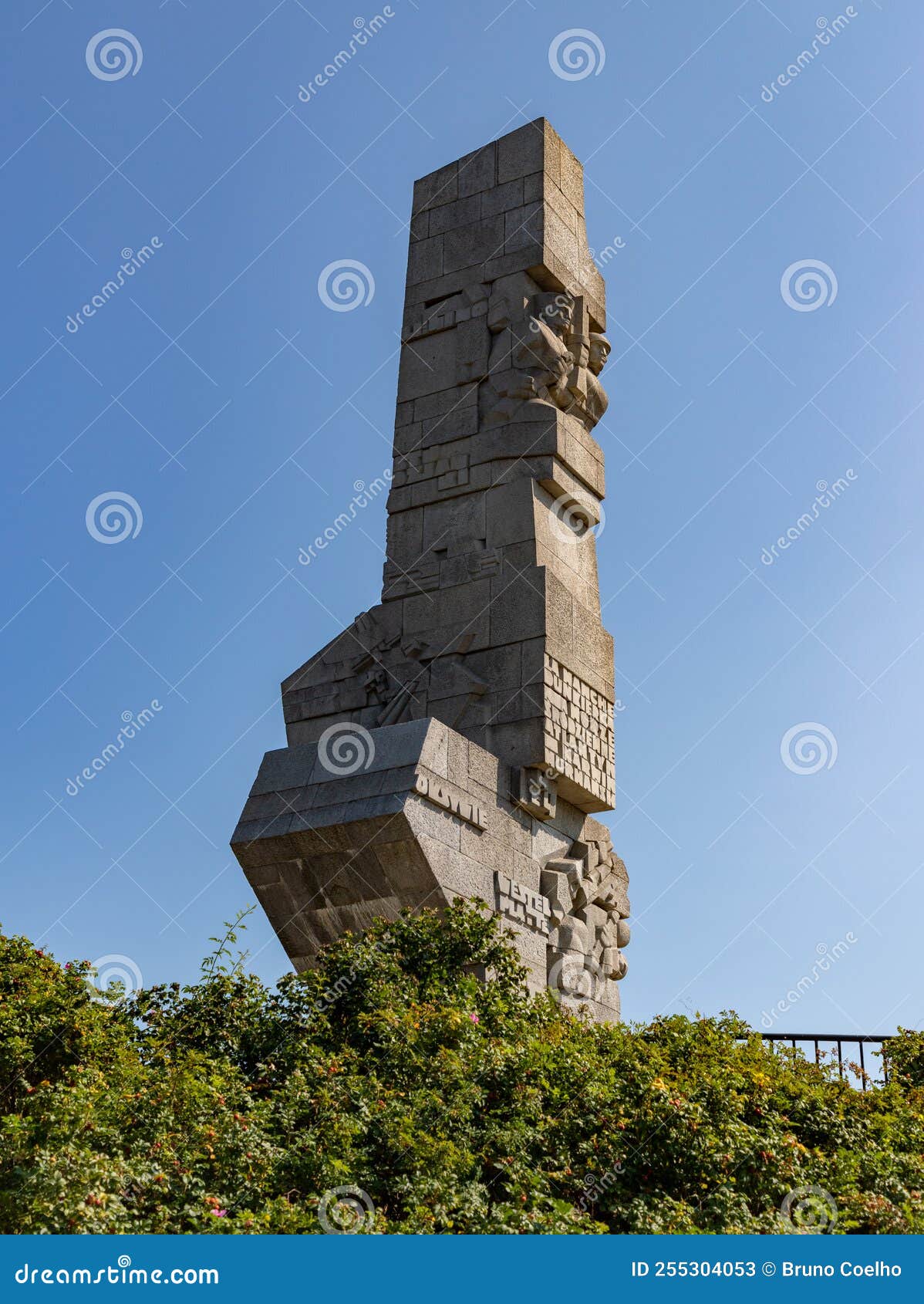 Westerplatte Monument editorial stock photo. Image of westerplatte ...