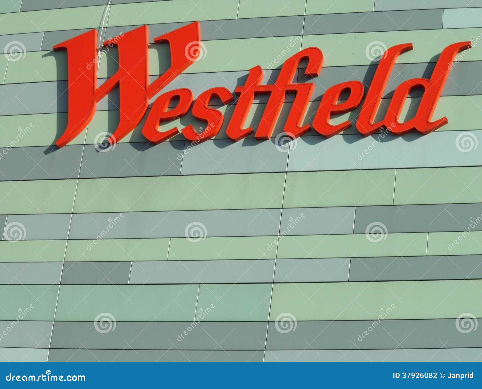 Westfield White City London Sign Editorial Photography - Image of ...