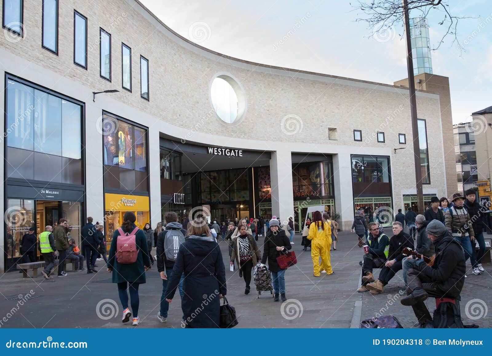 The Westgate Shopping Centre in Oxford, UK Editorial Stock Photo ...