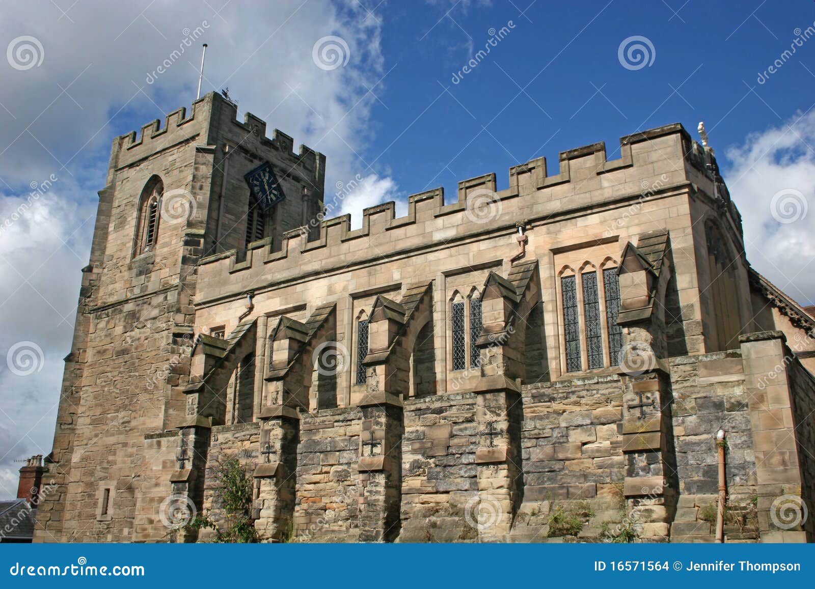 Westgate, Warwick stock photo. Image of landmark, wall - 16571564
