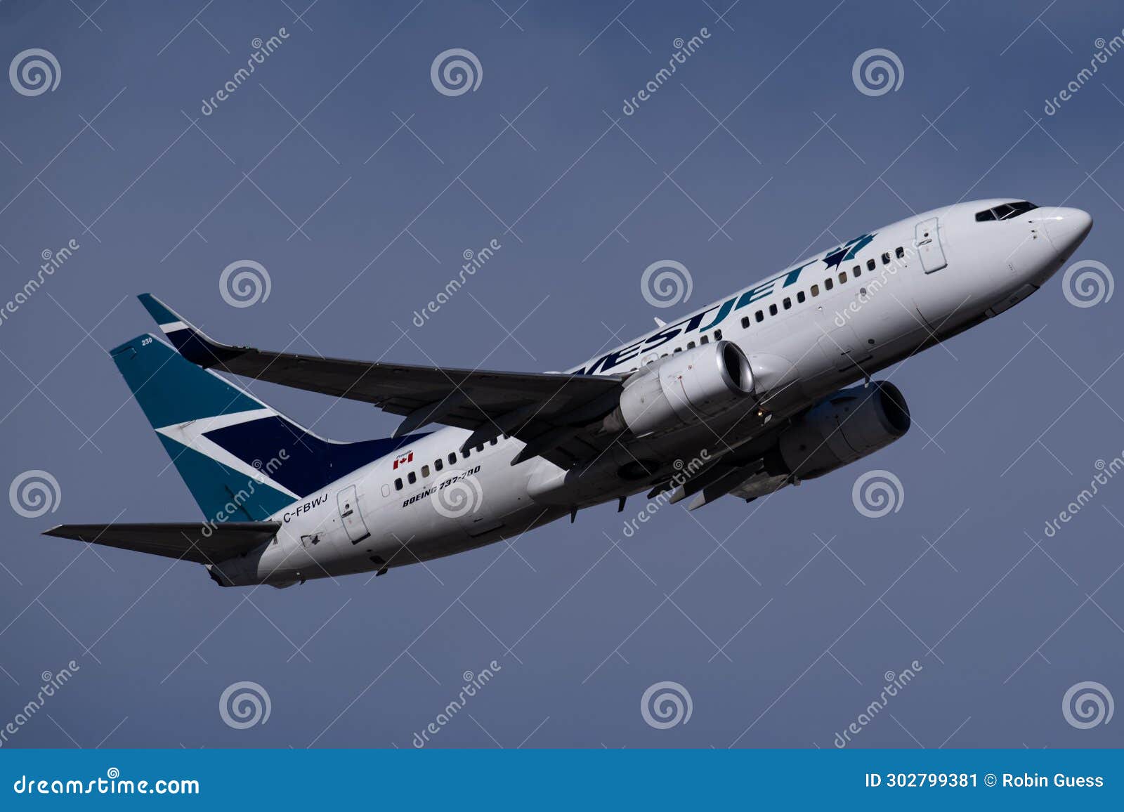WestJet 737-700 editorial photo. Image of airways, destination - 302799381