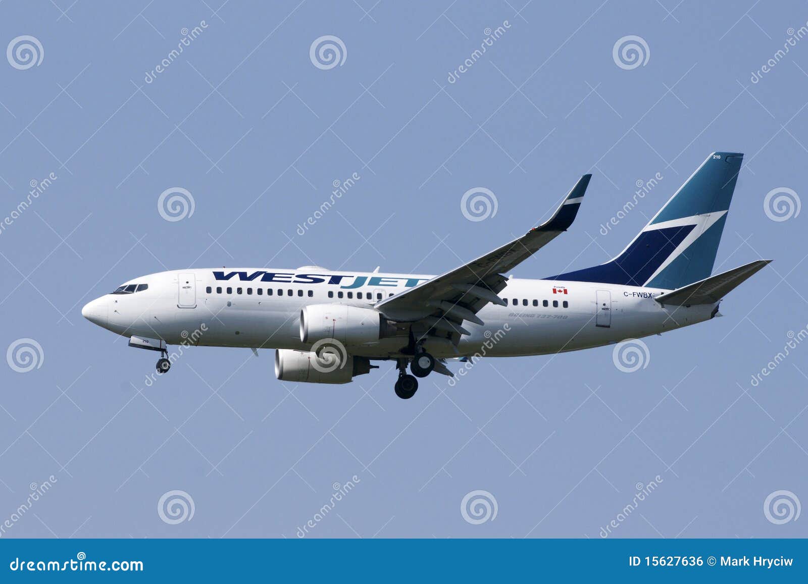 Westjet Airlines editorial photo. Image of gear, landing - 15627636