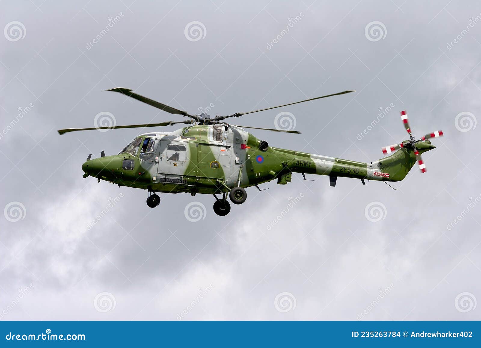 British Army Air CorpsWestland Lynx AH.9 Helicopter Editorial Stock ...