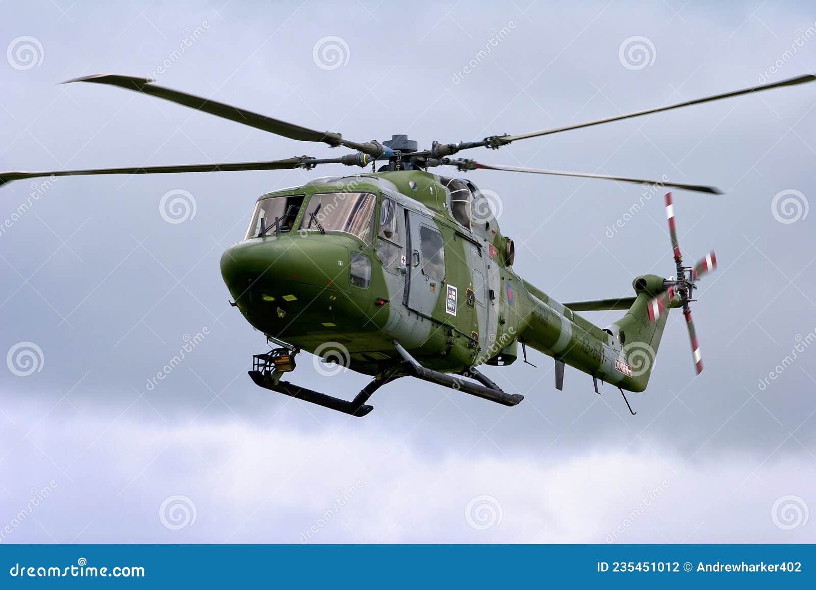 Westland Lynx AH7 Helicopter 847 NAS Editorial Photography - Image of ...