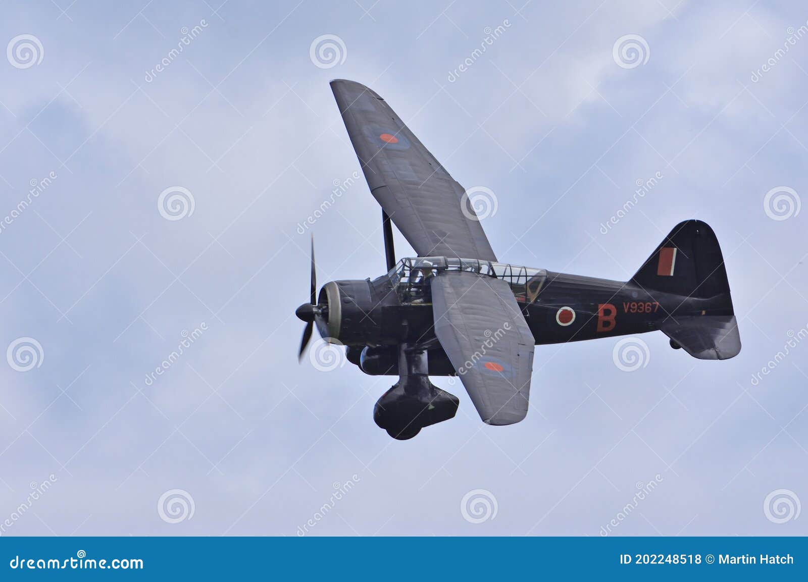 Westland Lysander 1938 Aircraft in Flight. Editorial Stock Photo ...