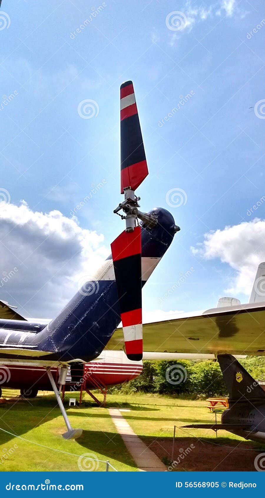 Westland Whirlwind 3 Tail Propeller Stock Image - Image of transport ...