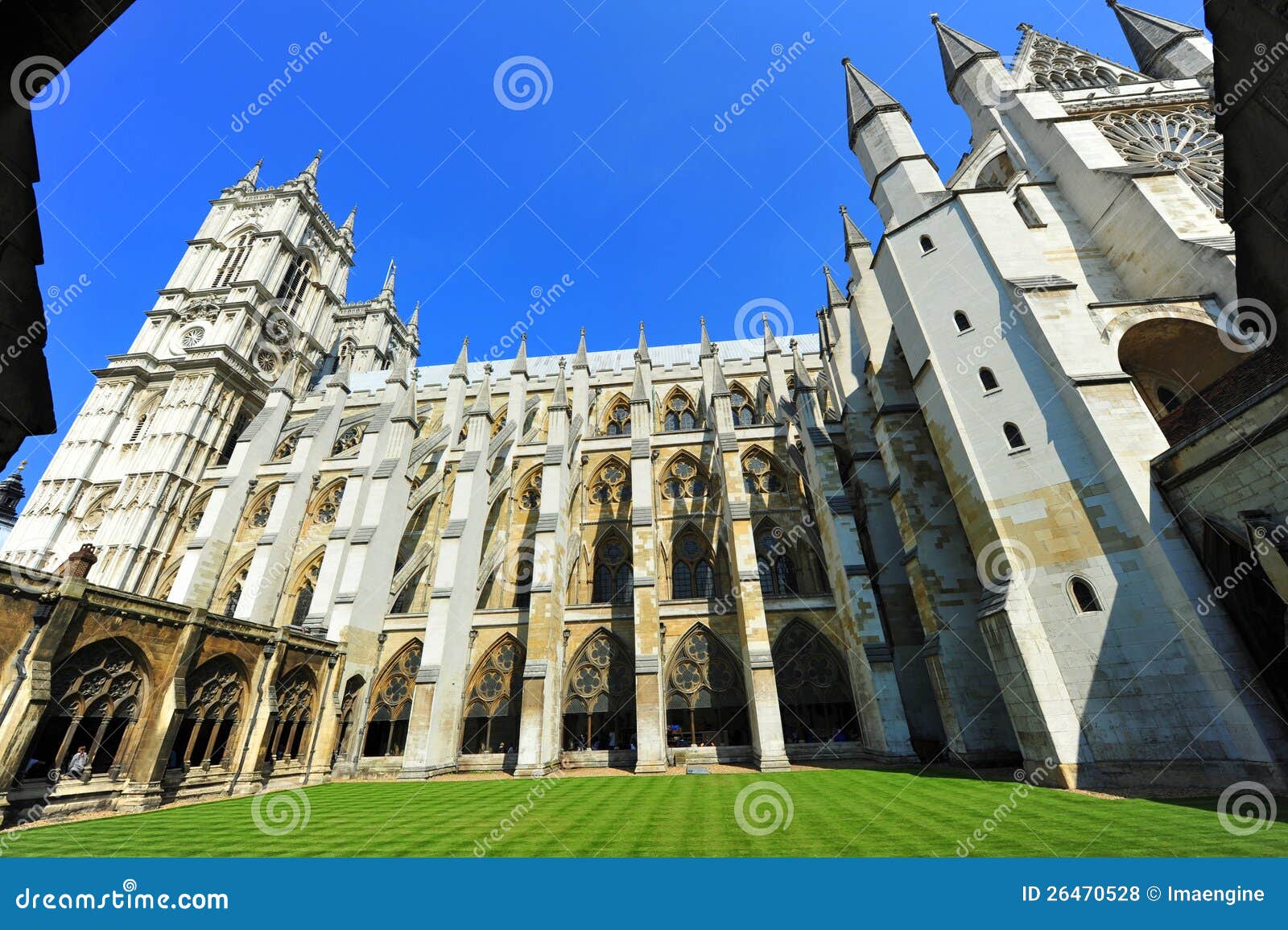 Westminster Abbey Interior Courtyard Stock Photo - Image of ancient ...
