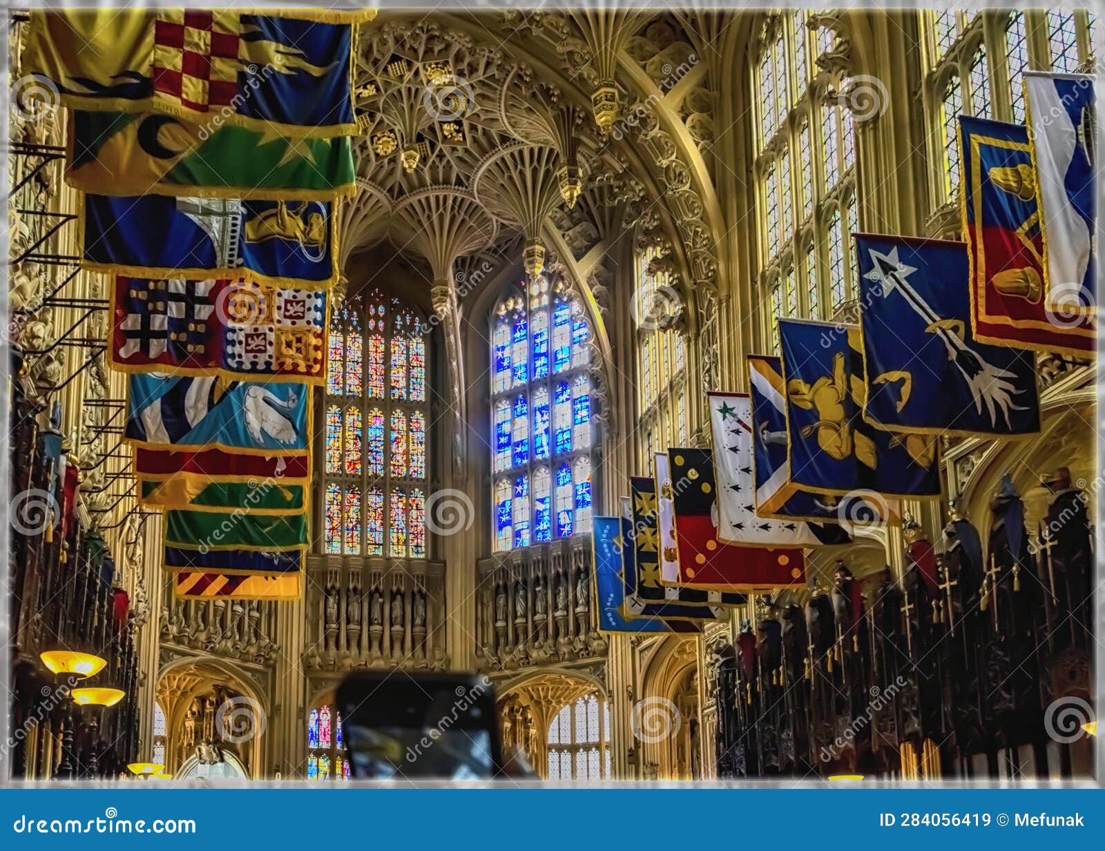 Westminster Abbey in London, Great Britain .Interior. Editorial Stock ...