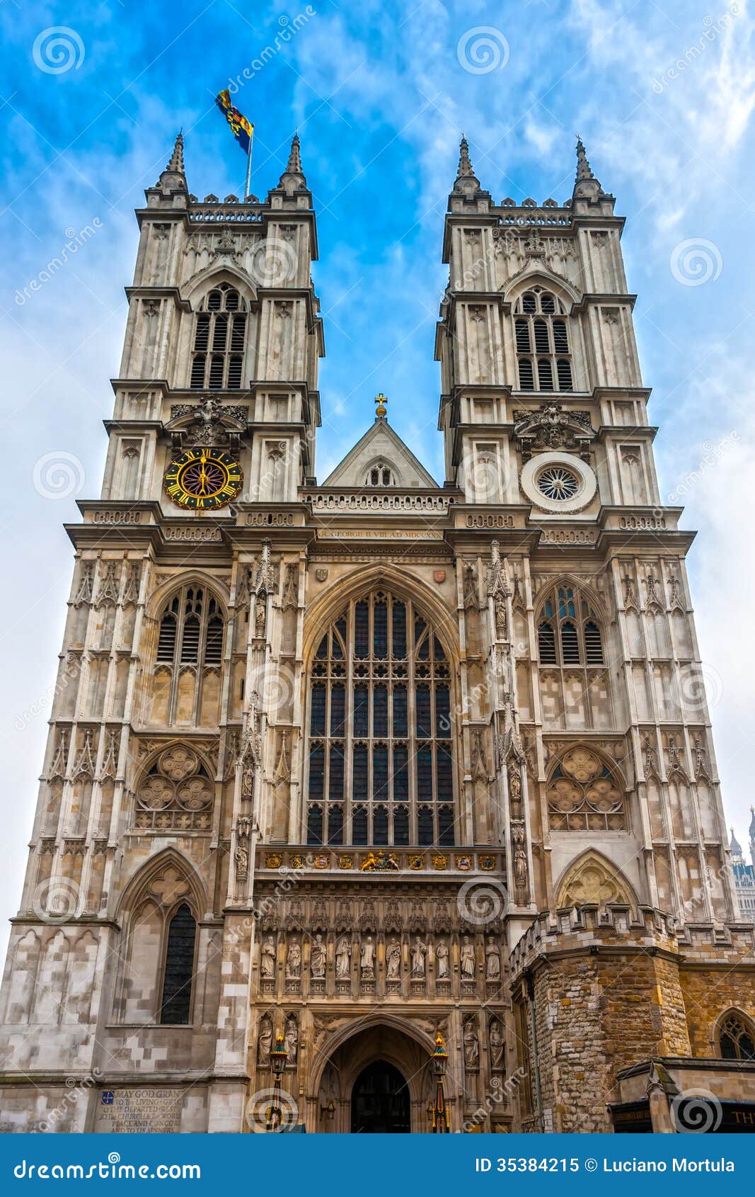 Westminster Abbey, London, UK. Stock Image - Image of abbey, cathedral ...