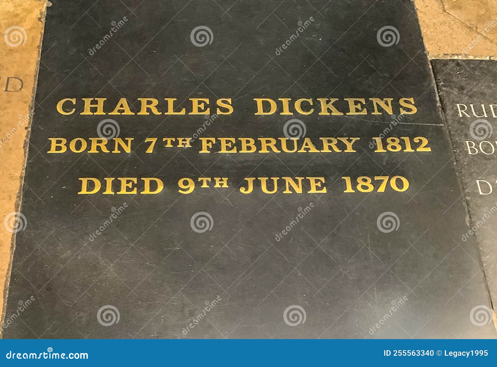 Westminster Abbey Poet`s Corner Charles Dickens Editorial Image Image Of Site Britain 255563340