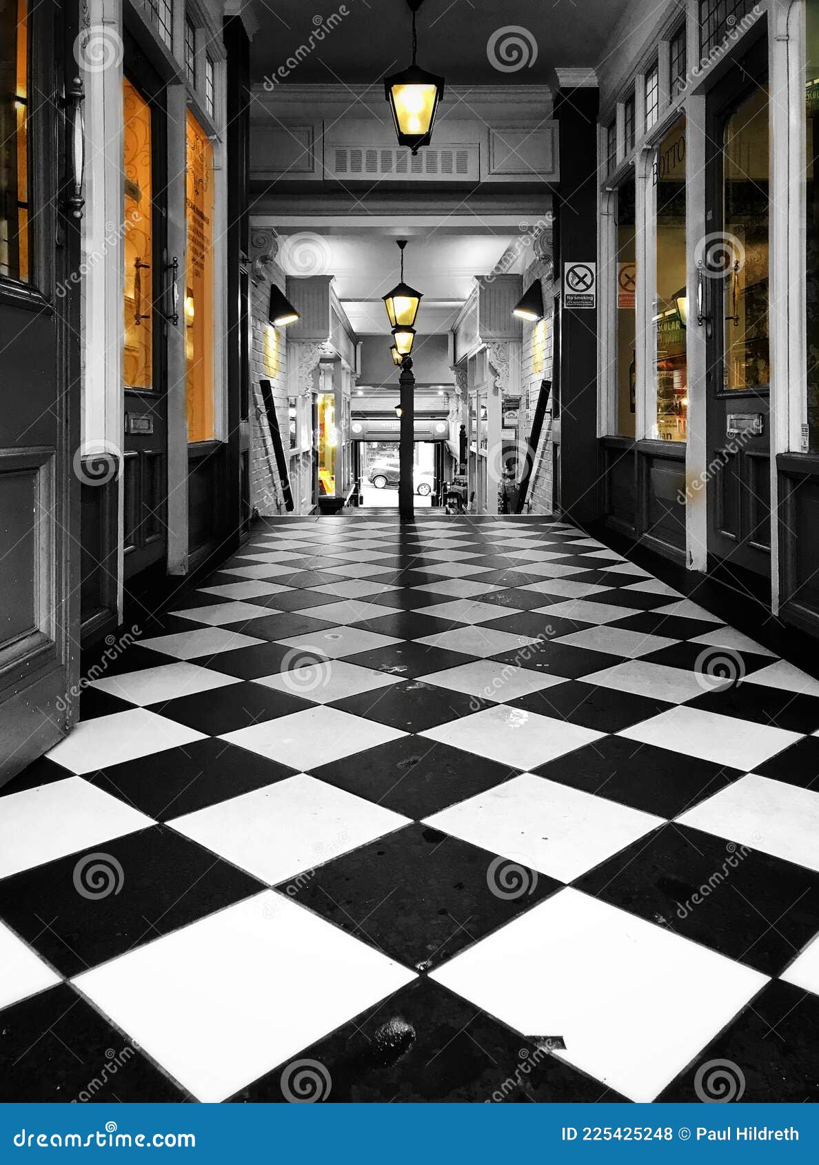 Westminster Arcade in Harrogate Stock Photo - Image of structure ...