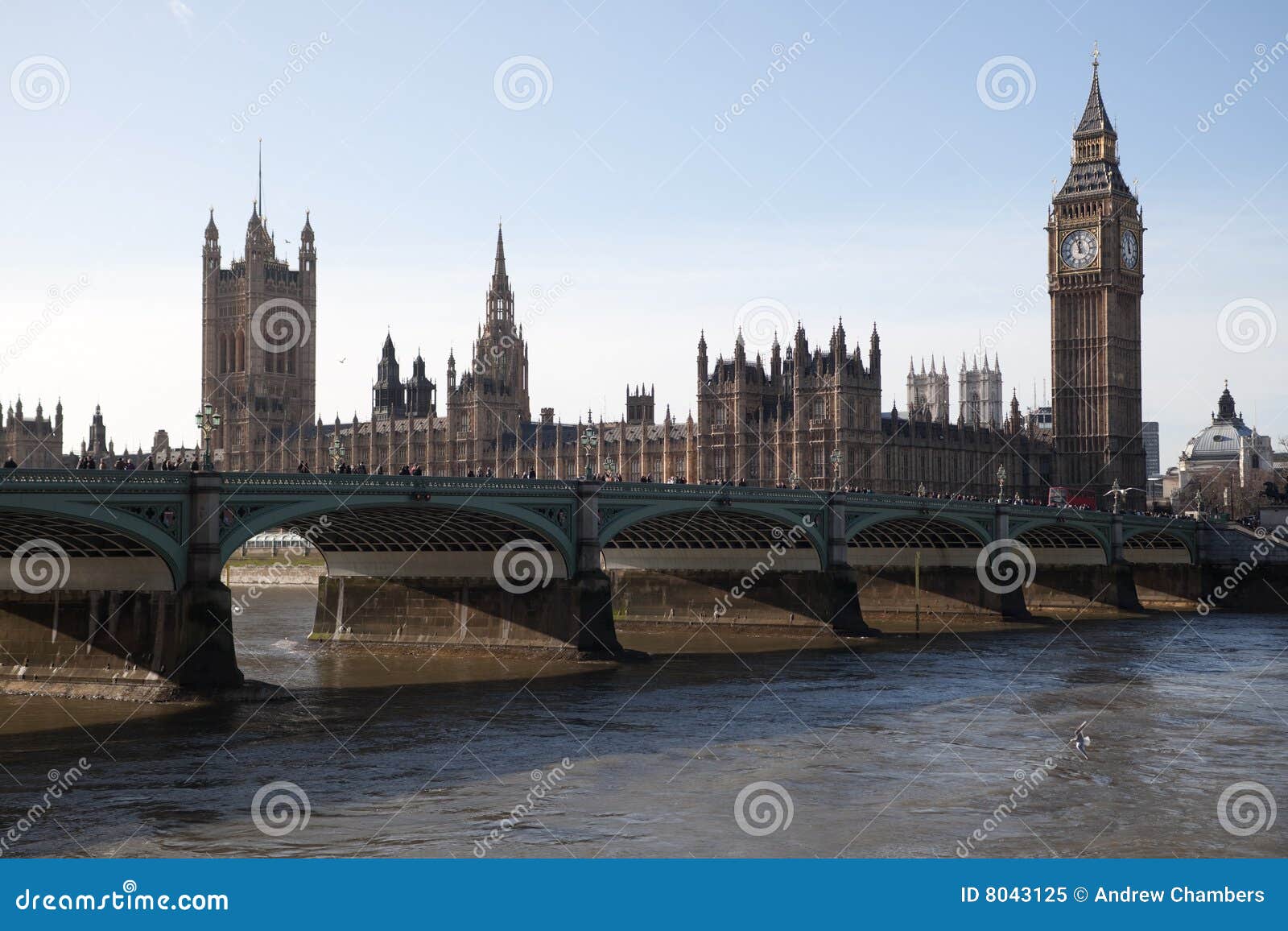 Westminster Bridge And Big Ben Picture. Image: 8043125
