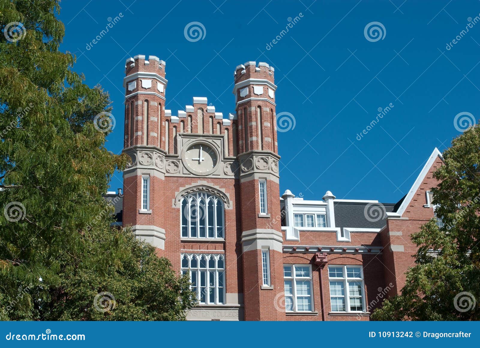 Westminster College stock photo. Image of historic, windows - 10913242