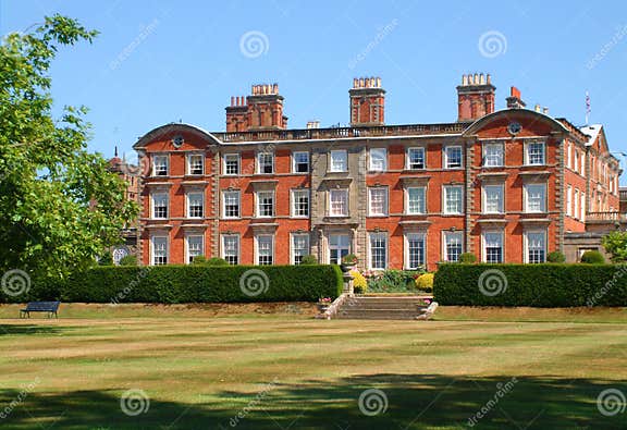 Weston Hall stock image. Image of park, estate, green - 3012869