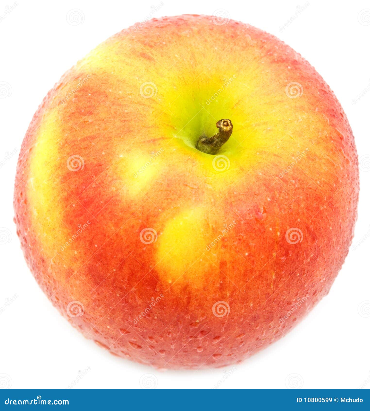 Wet apple stock image. Image of healthy, white, object - 10800599