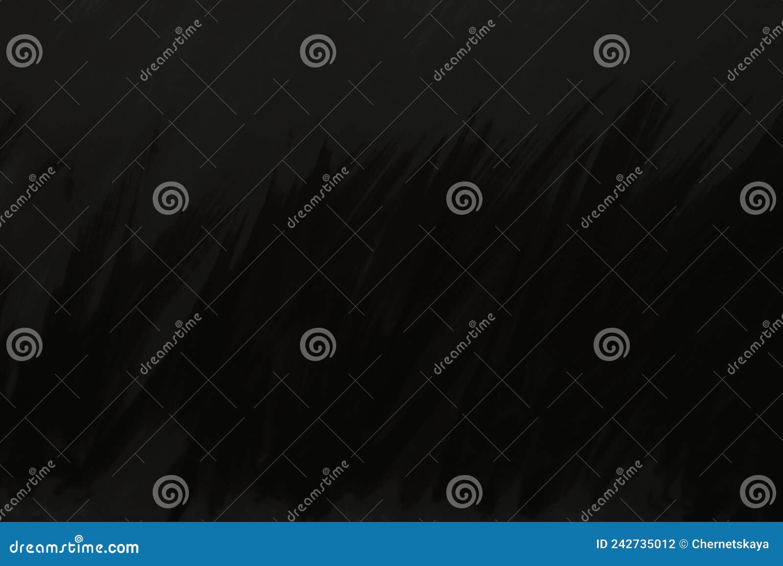 Wet Black Chalkboard As Background. School Equipment Stock Photo ...
