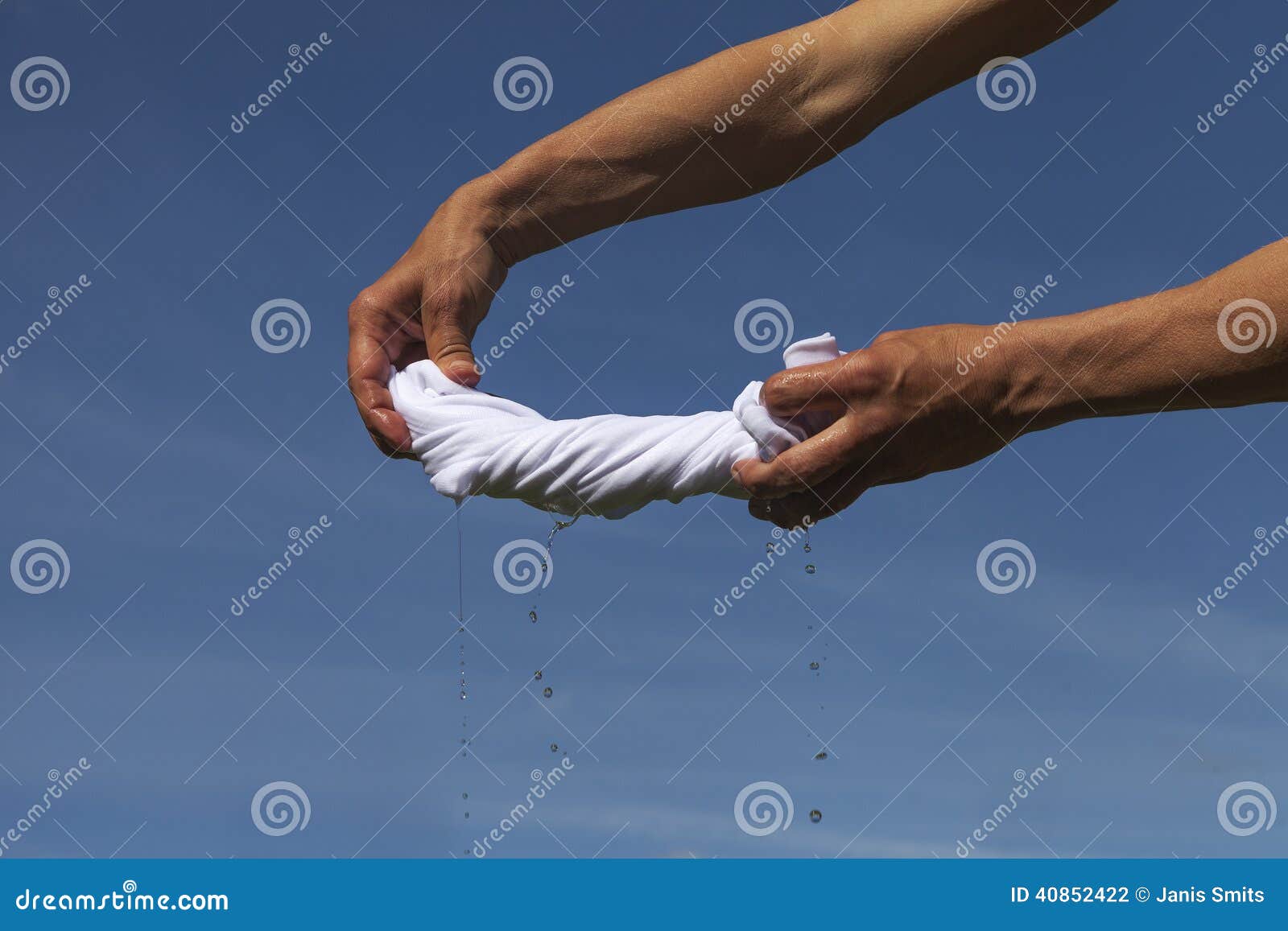 Wet cloth. stock photo. Image of woman, summer, human - 40852422