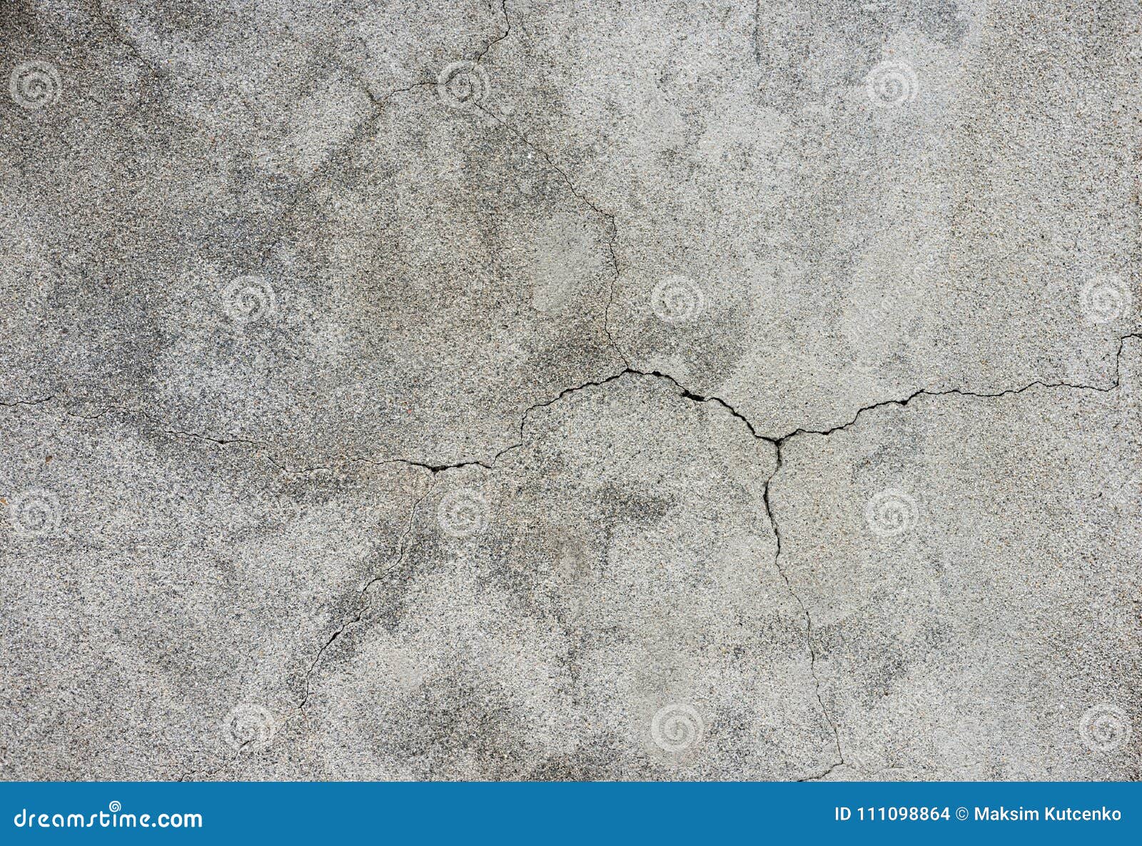 Wet Concrete Texture with Cracks Stock Photo - Image of rough, wall ...